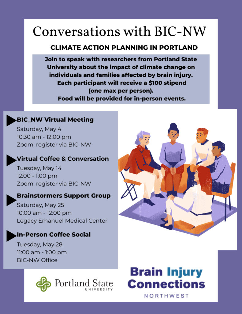 Climate Action Planning with BIC-NW – Brain Injury Connections NW