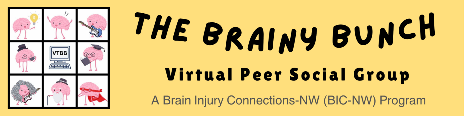 Virtual Tuesday Brainy Bunch (VTBB) – Brain Injury Connections NW